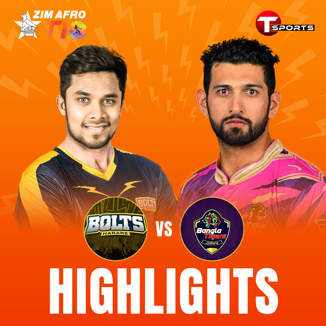 Highlights | Harare Bolts vs Joburg Bangla Tigers, 21st Match | Zim Afro T10 2024