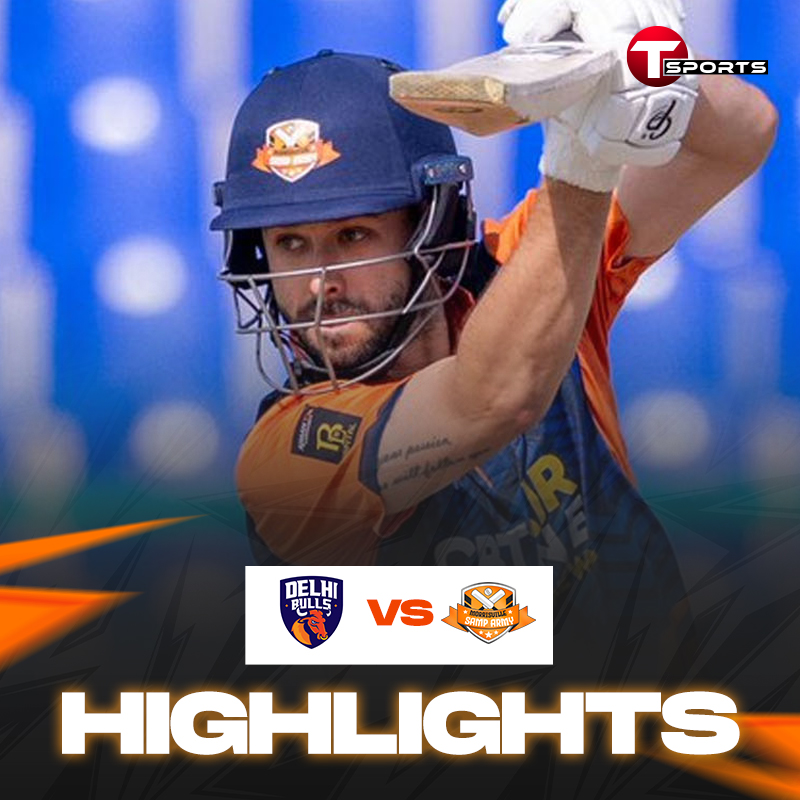 Highlights | Delhi Bulls vs Morrisville Samp Army | Qualifier 2 | Abu ...