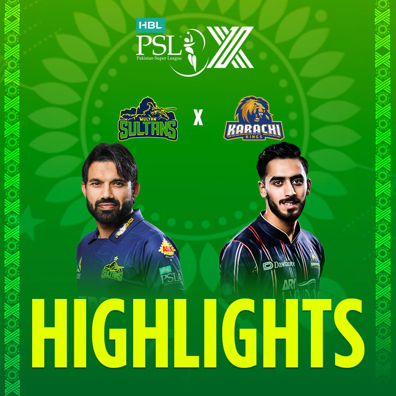 Highlights | Karachi Kings vs Multan Sultans | PSL 2025 | Match 3 | T Sports
