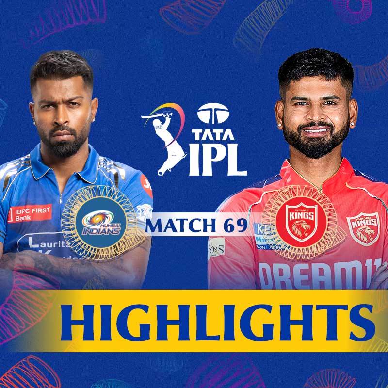 Highlights | Punjab Kings vs Mumbai Indians, 69th Match | IPL 2025